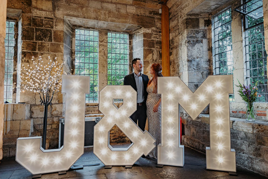 Light Up Letter Hire UK | 5ft Illuminated Letters for Events – Ray of ...