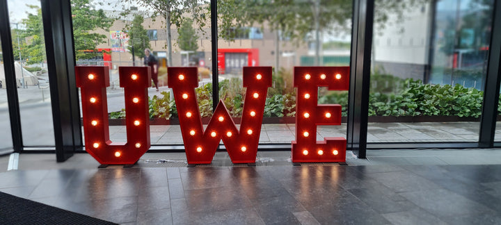 Light Up Letter Hire & Purchase | Ray of Light Events UK – Ray of Light ...